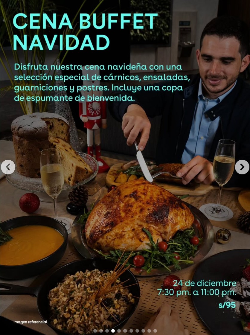 Cena Buffet de Nochebuena en 352 GastroBar - Experiencia MESA 24/7 ...