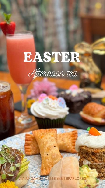 Easter Afternoon Tea - Experiencia MESA 24/7 - Paralelo Restaurante Café